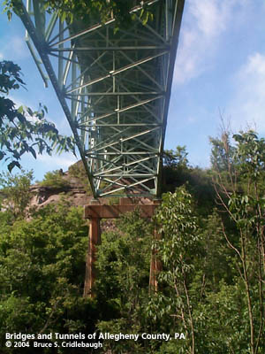 Ravensburg Bridge over Peters Creek - Bridges and Tunnels of Allegheny ...