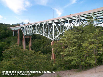 Ravensburg Bridge over Peters Creek - Bridges and Tunnels of Allegheny ...