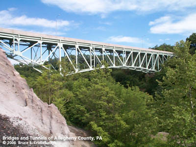 Ravensburg Bridge over Peters Creek - Bridges and Tunnels of Allegheny ...