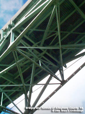 Ravensburg Bridge over Peters Creek - Bridges and Tunnels of Allegheny ...